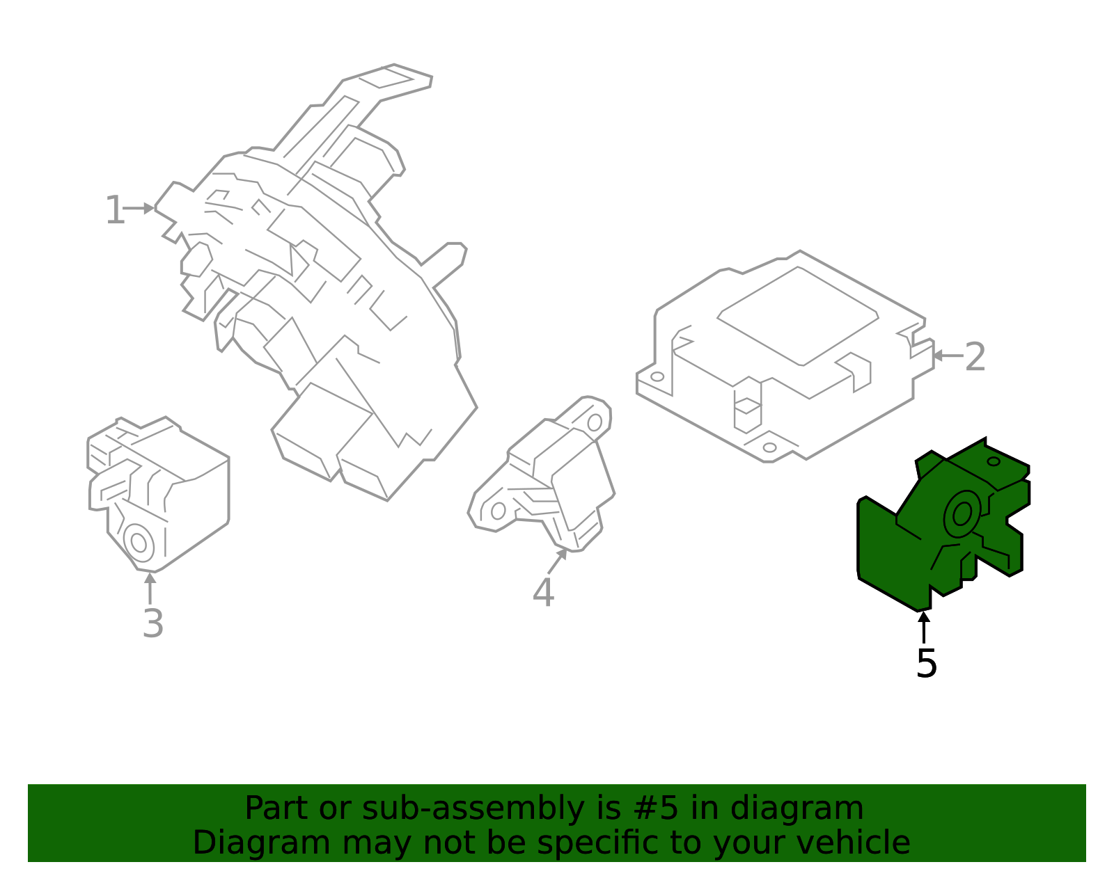 Hyundai - 95920-F2000 - Side Impact Sens - 2017-2022 Hyundai | OEM ...