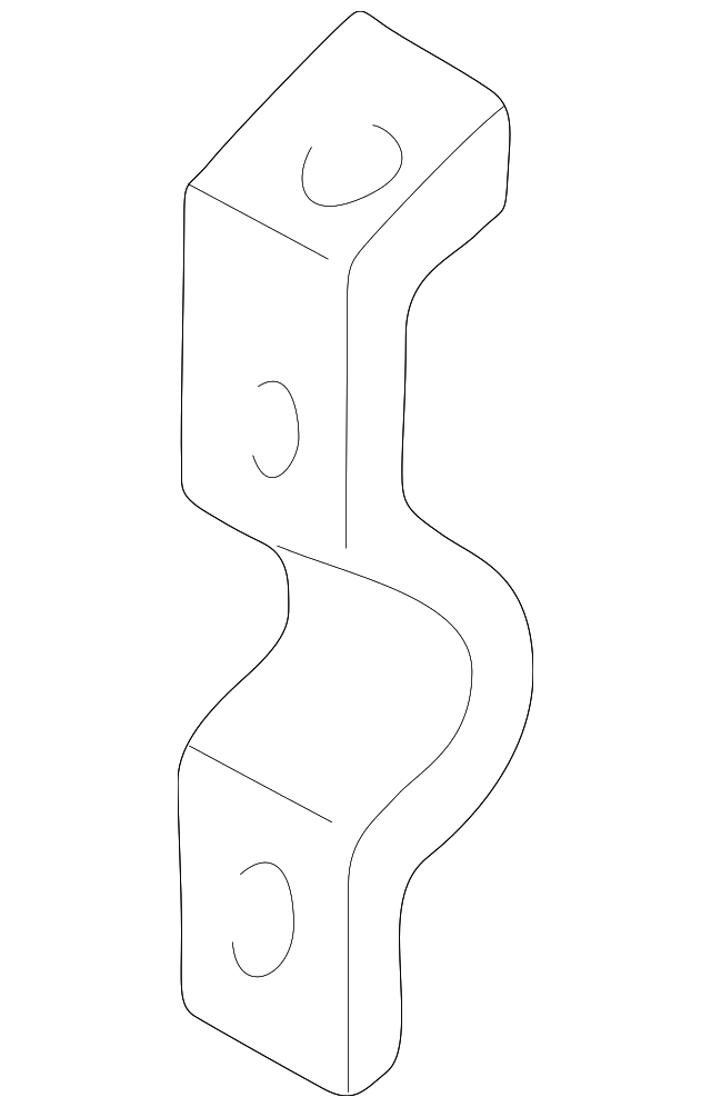 48832-33050 - Stabilizer Bar Clamp - 2002-2006 Toyota Camry | Nucar ...