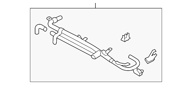 2005-2008 Subaru Forester PCV Tube 11849AA111 | Subaru Parts Store