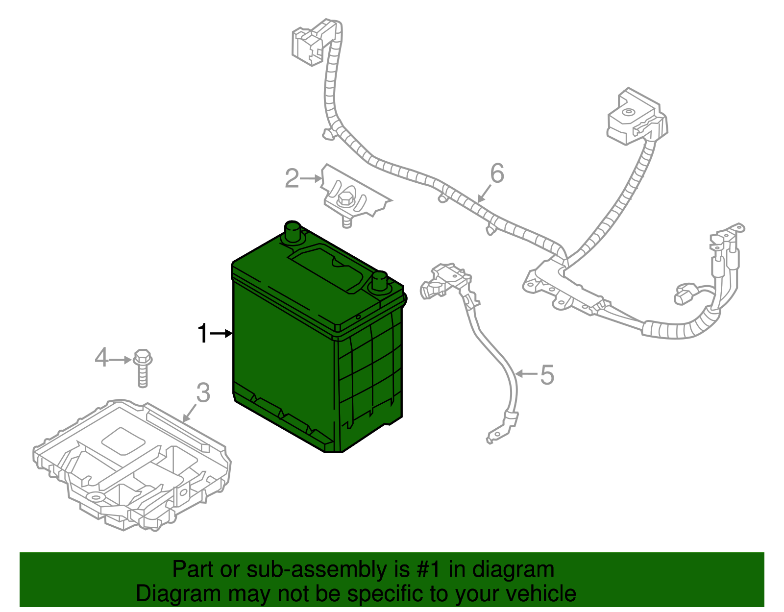 2017-2021 Hyundai Ioniq Battery 37110-G5400 | OEM Parts Online