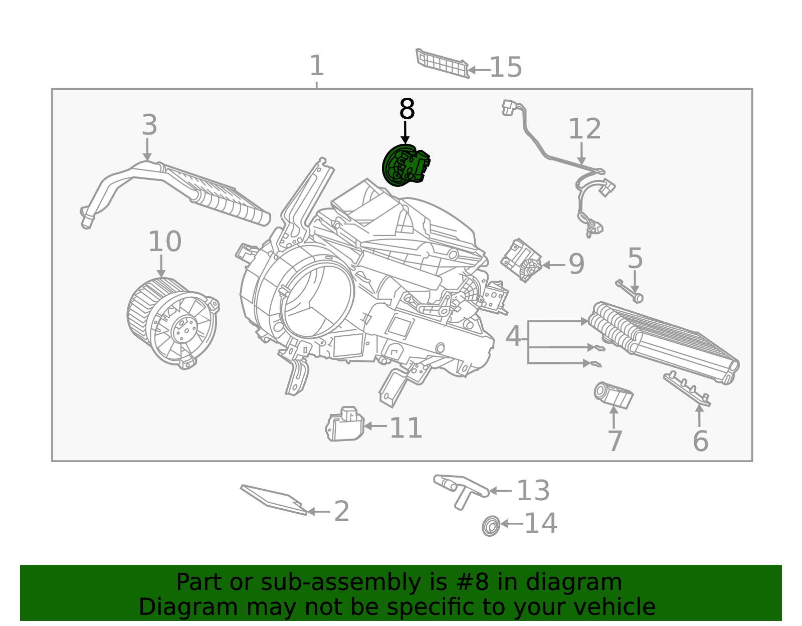 2016-2025 Toyota HVAC Air Inlet Door Actuator 87106-0E160 | Toyota ...