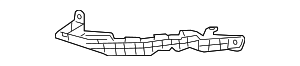 71190-TA0-A00 - 2008-2012 Honda Accord - Beam L Front Bumper (Upper ...
