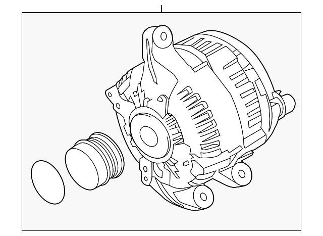 2015-2023 Lincoln | Motorcraft™ Alternator | GL-8850 | Walls' Ford Parts