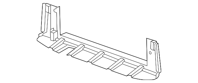 2016-2017 Chevrolet Equinox Lower Radiator Air Baffle 23301575 GM ...