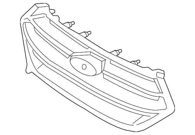2015-2018 Ford Edge | Grille | FT4Z-8200-CA | Walls' Ford Parts