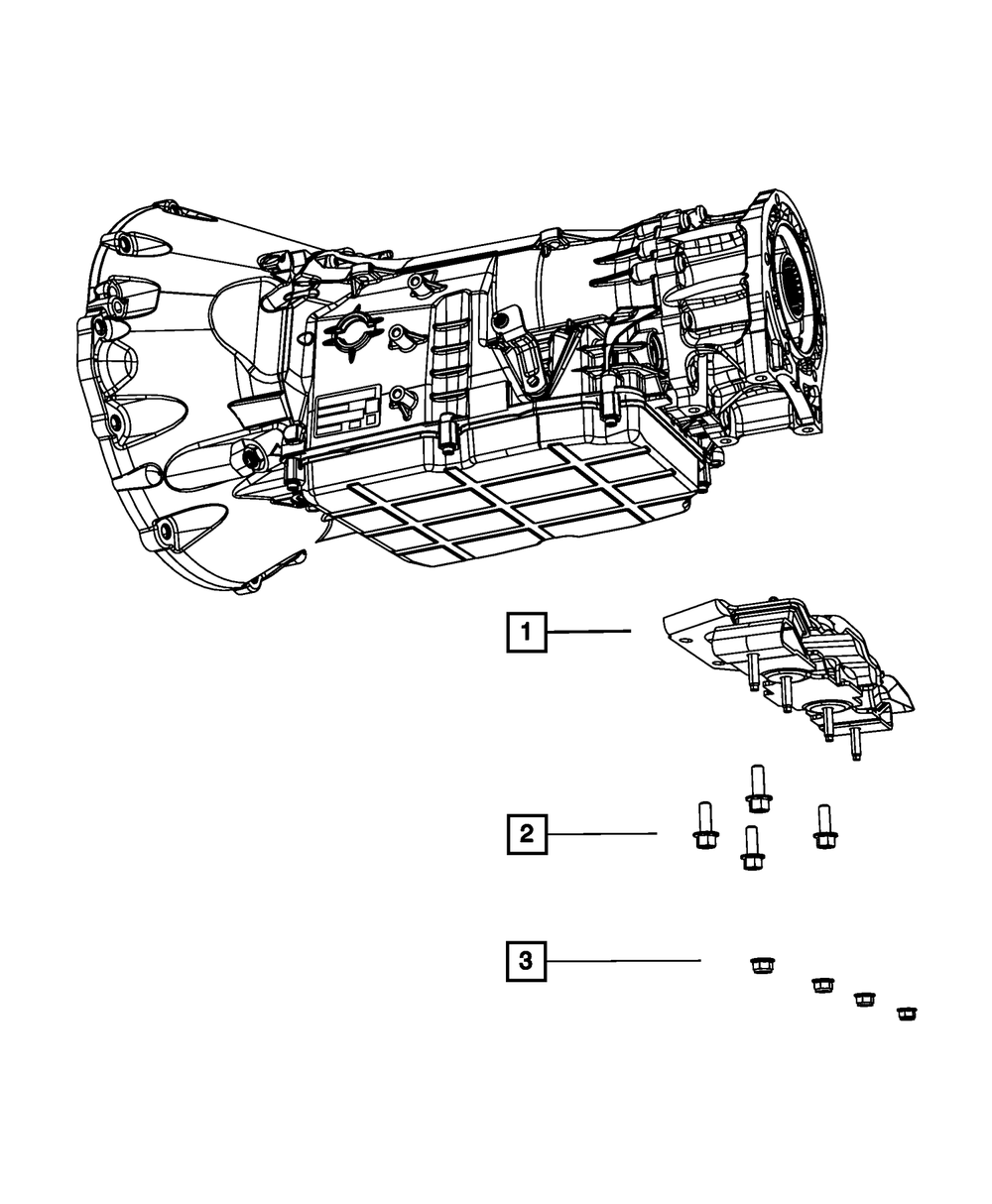 5147193AB - Transmission Mount Isolator The Official Mopar eStore
