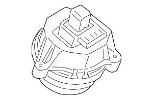 22116860496 - 2017-2024 BMW Mount (22-11-6-860-496) | BMW of South ...