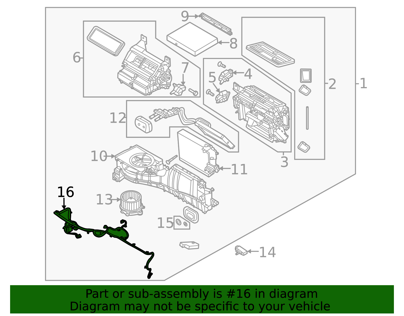 2021-2025 Ford Bronco | Wire Assembly Air Conditioner | N2DZ-19949-A ...