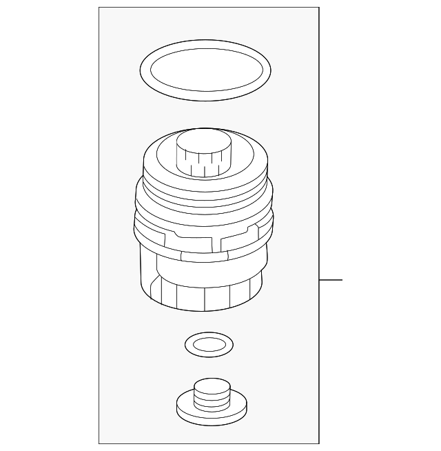 Filter Cover 15650-38020 | Lexus OEM Parts Online
