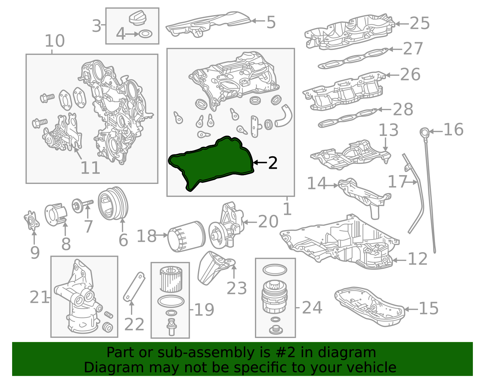 11213-70080 - High-Quality Engine Valve Cover Gasket for AutoNation Parts