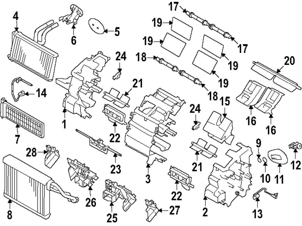 2025 Subaru Forester Heater Duct 72170SL110 | Subaru Parts Guys