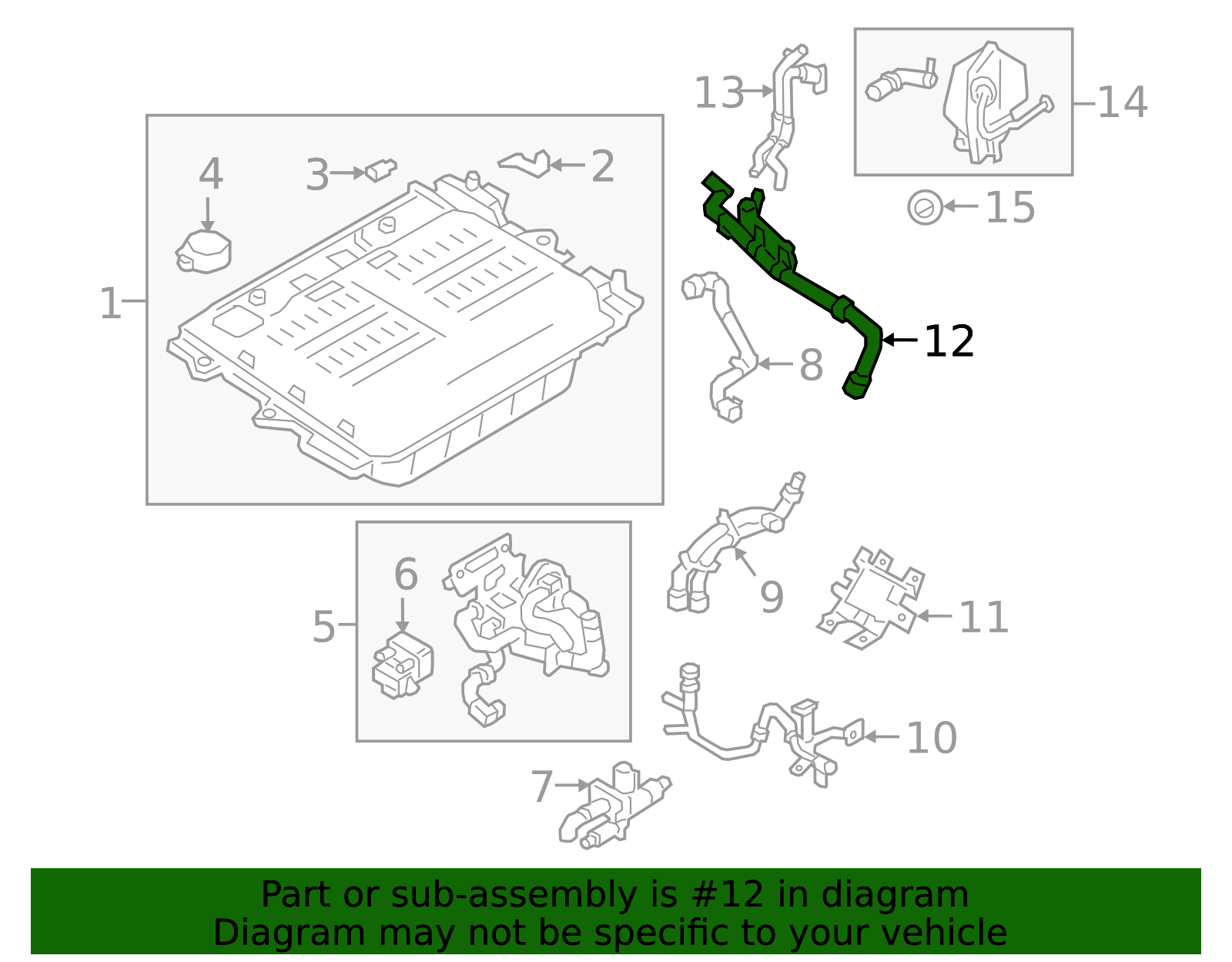 2019-2021 Land Rover | Connector Hose | LR100958 | Express Land Rover Parts