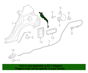 2016-2018 Toyota Trough 61622-12550 | Lithia Toyota Parts