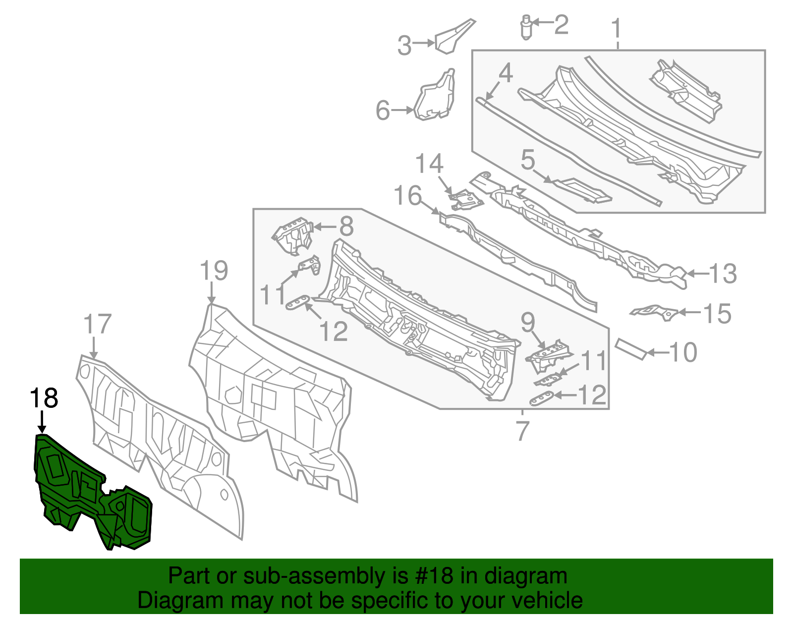 2013-2015 Toyota RAV4 Engine Compartment Insulation 55223-42051 ...