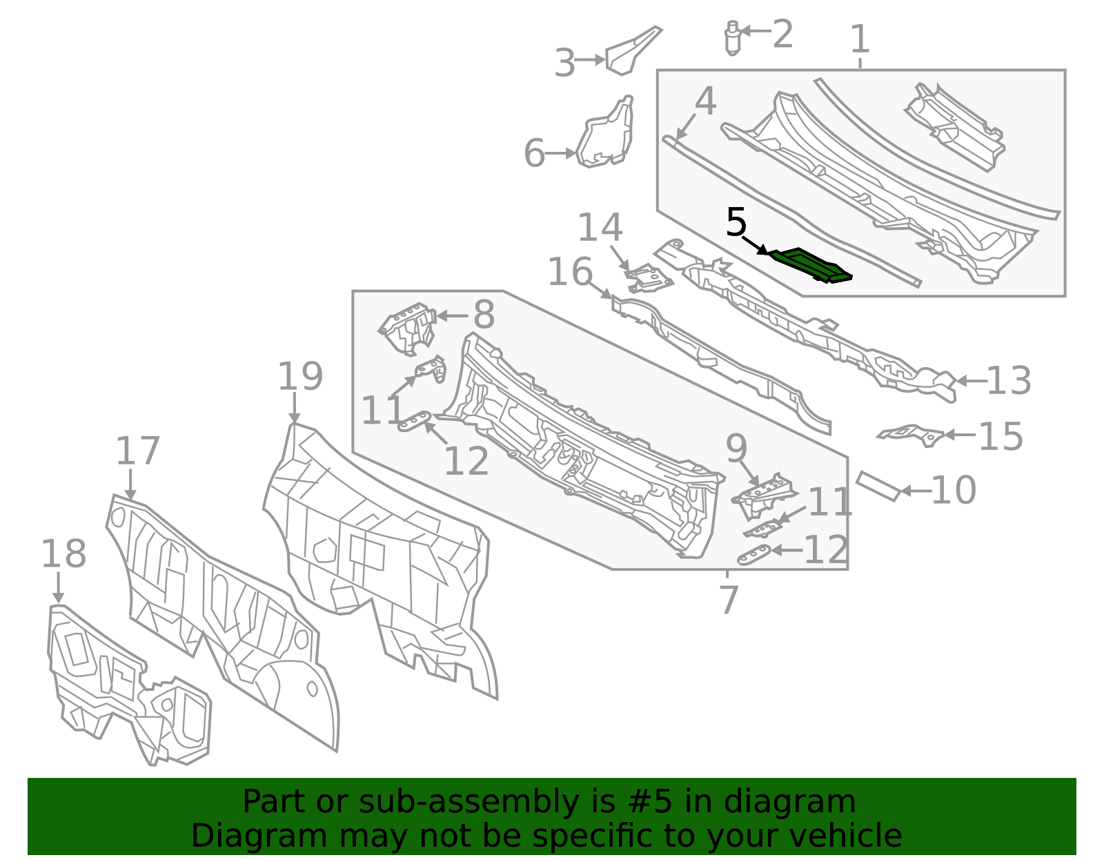 55783-0R030 - Vent Louver 2013-2018 Toyota RAV4 | Norm Reeves Toyota ...