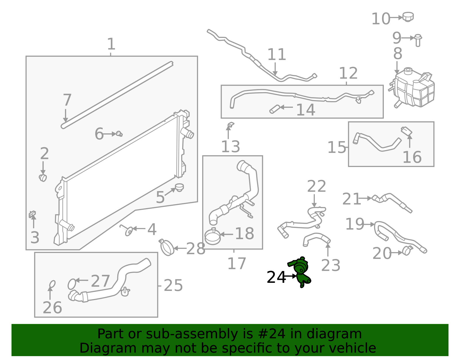 Genuine OEM Ford Part - Auxiliary Pump MB3Z-18D473-F | Genuine OEM Ford ...