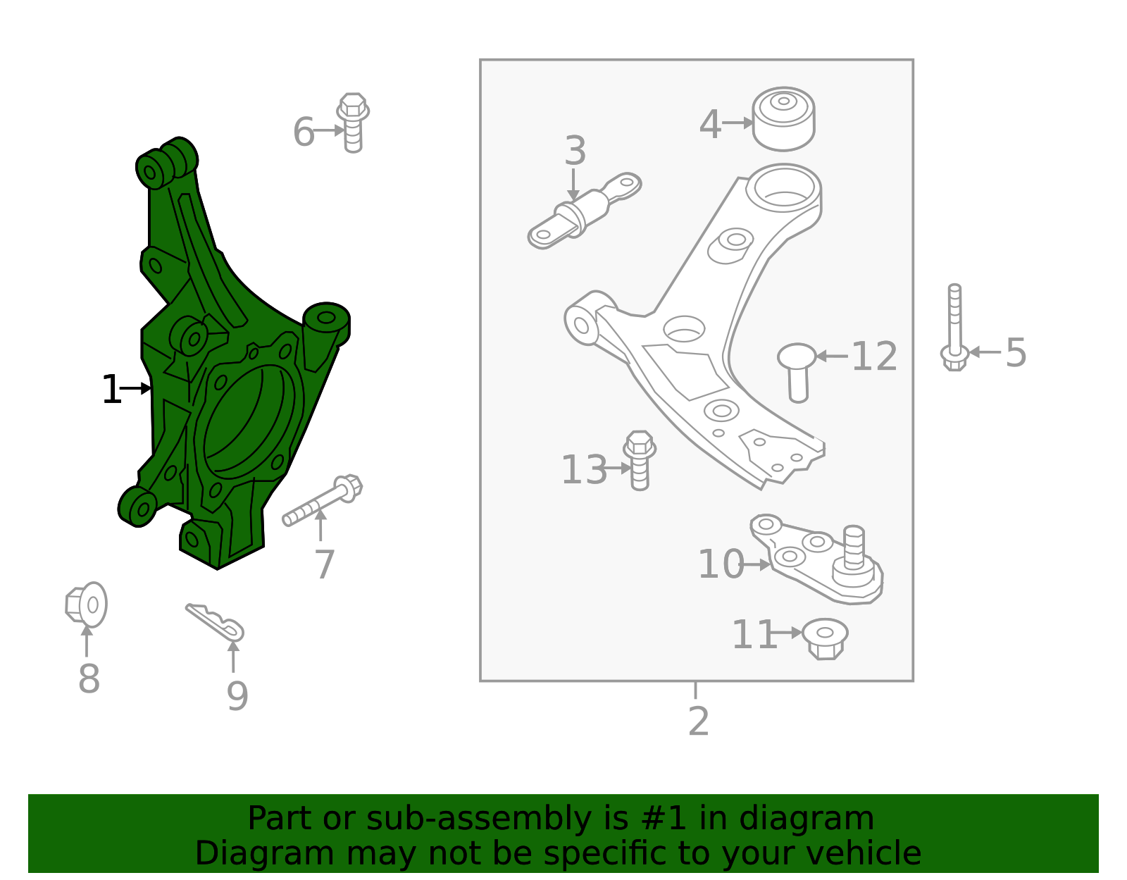 51715-R0000 - Knuckle 2022-2025 Kia Carnival | Kia.Parts Store