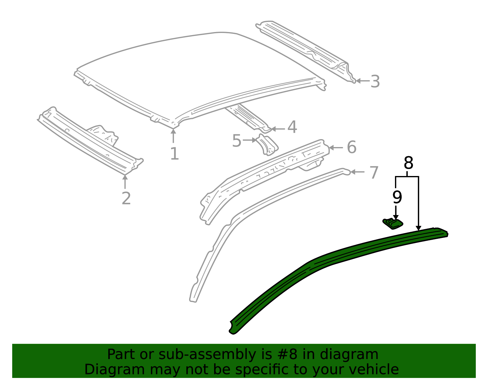 2000-2006 Toyota Tundra Weatherstrip 62382-0C010 | MotorMotor