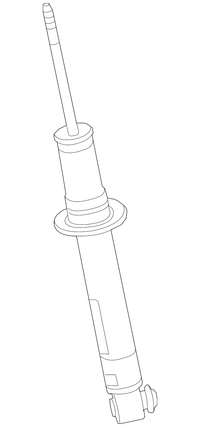GM 84239995 Rear Shock Absorber | Genuine GM & AC Delco OEM Parts ...
