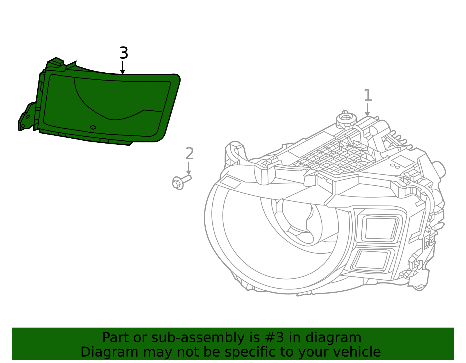 2020-2023 Land Rover Headlamp Bezel LR180933 | OEM Parts Online