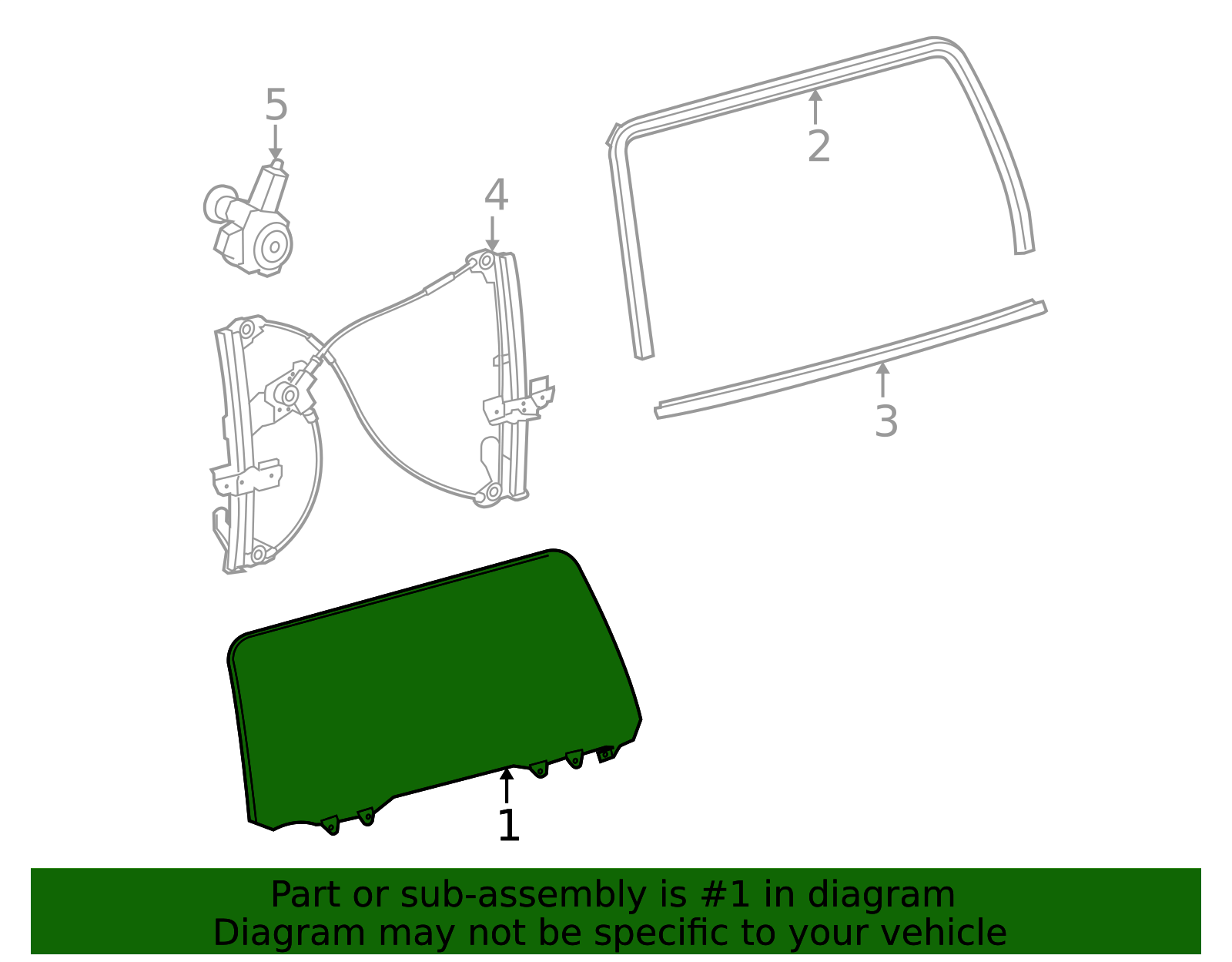 68150-35470 - Lift Gate Glass 2025 Toyota 4Runner | Longo Toyota Parts