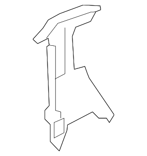 64310-TLA-A01ZZ - Inner Lock Pillar 2017-2022 Honda CR-V | Honda Parts ...