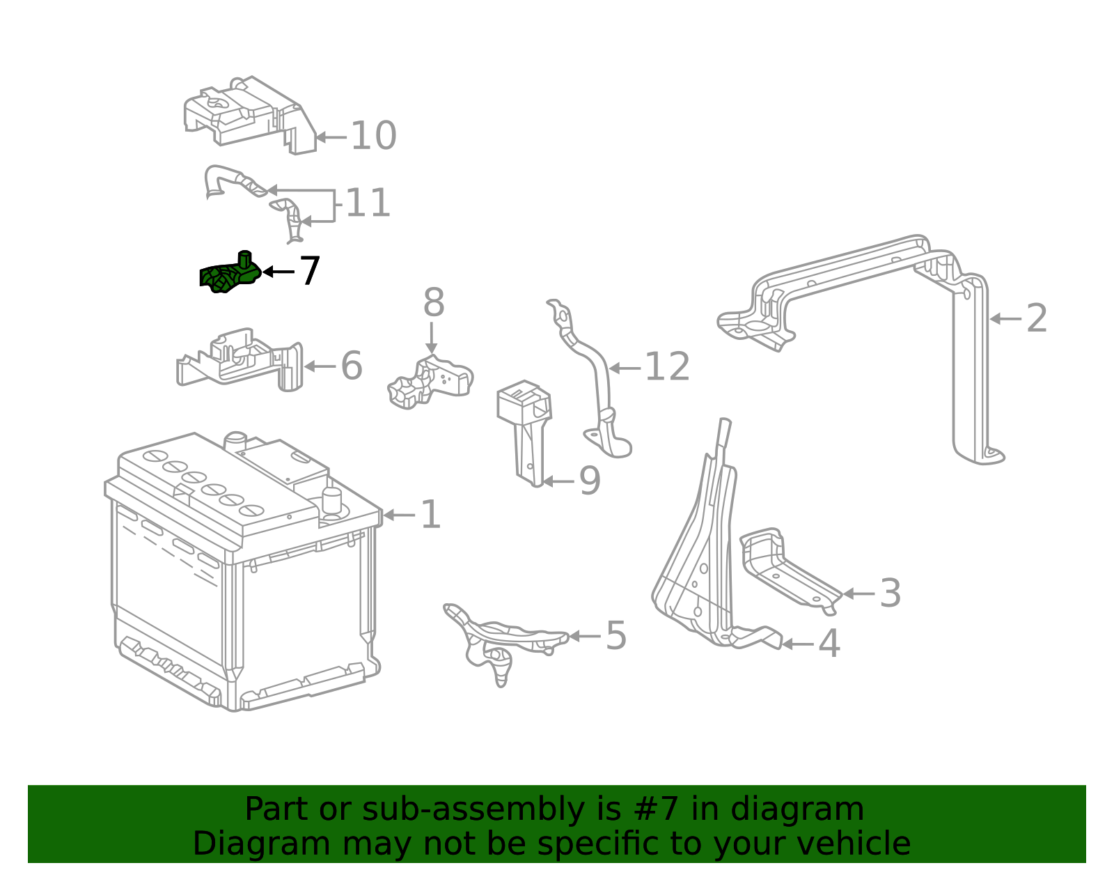 2022-2025 Lexus Voltage Sensor 28850-K0010 | OEM Parts Online