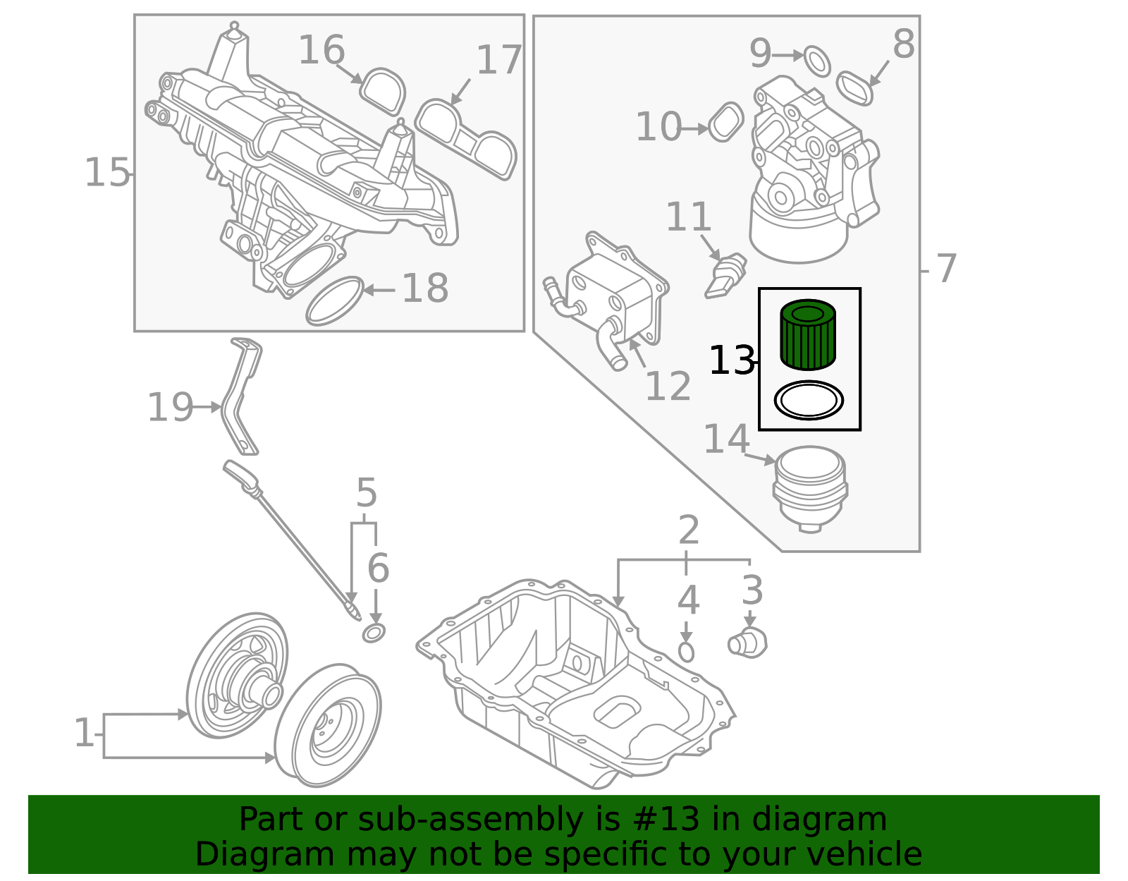 2020-2025 Hyundai Oil Filter 26350-2M000 | OEM Parts Online