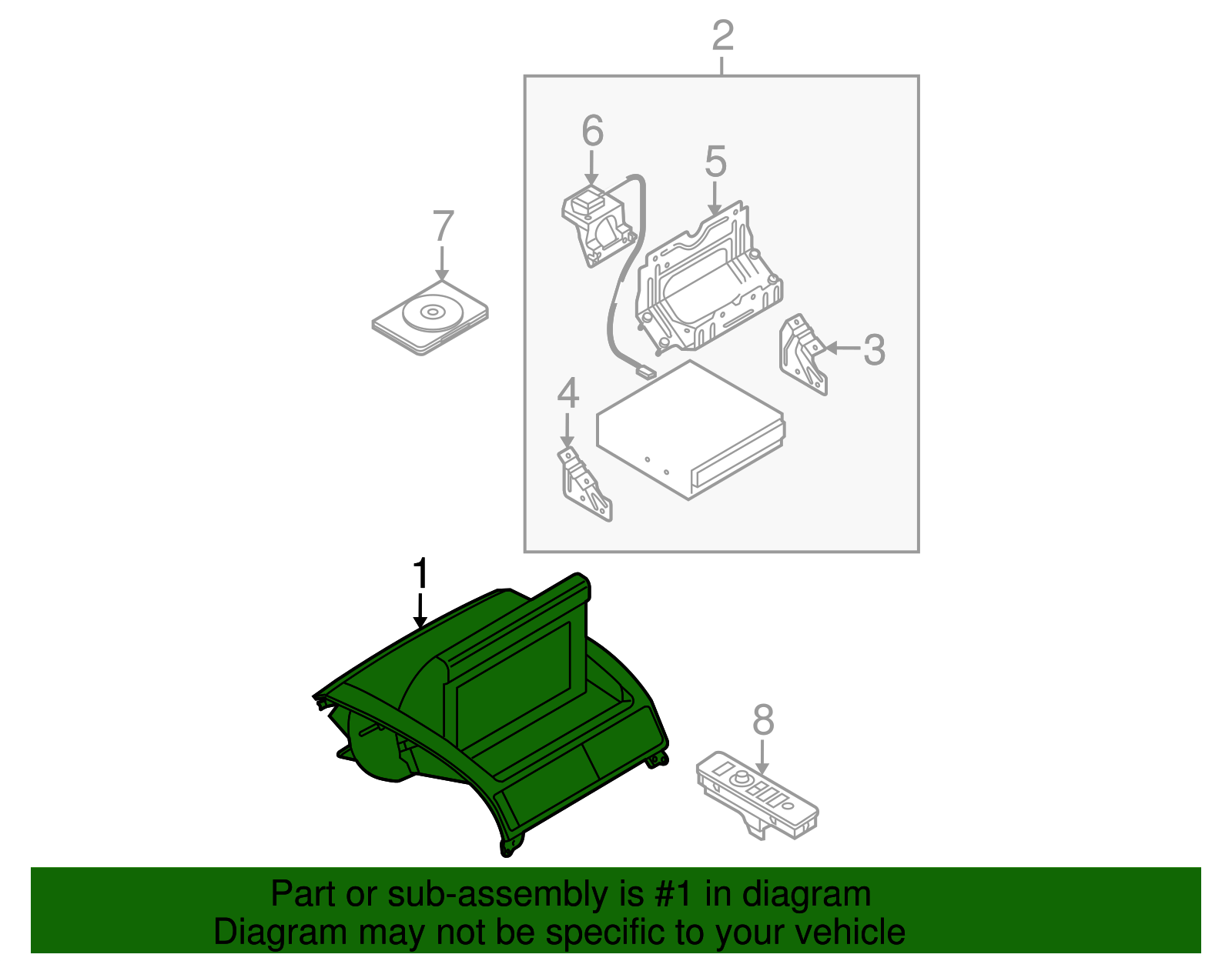 BR9L-66-EV0 - 2006-2009 Mazda 3 - Display System | Mazda Part Direct