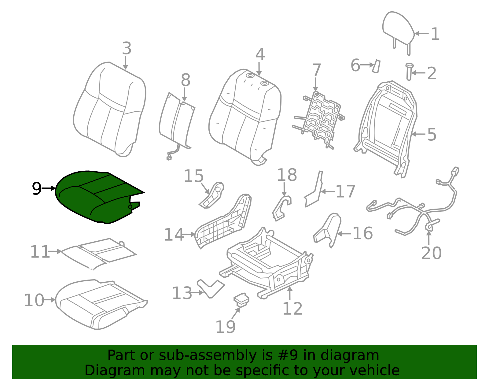 Seat Cushion Cover - Clean OEM Finish, Maximum Durability | AutoNation ...