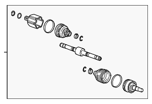 2017-2023 Chevrolet Axle Assembly 42437963 | Shop Matick Buick GMC