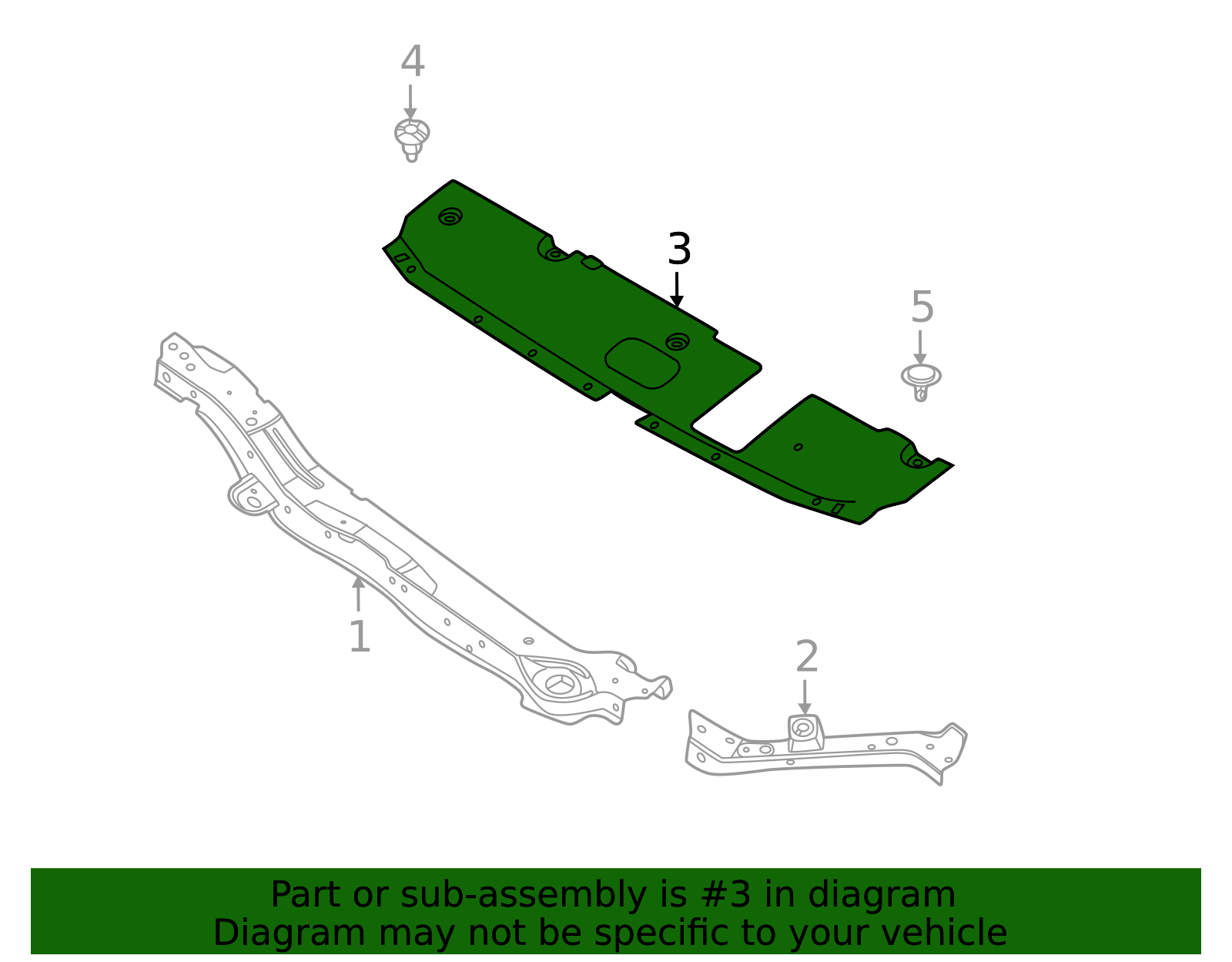 2020-2025 Nissan Sentra Sight Shield 62322-6LB0A | Bill Kay Nissan Parts