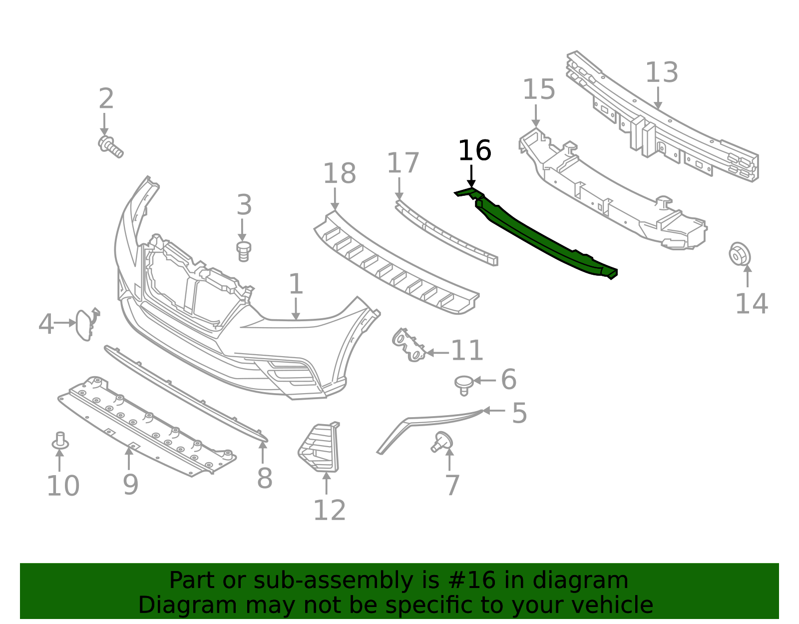 2021-2024 Nissan Kicks Absorber 62090-5R05A | Parts for Nissans