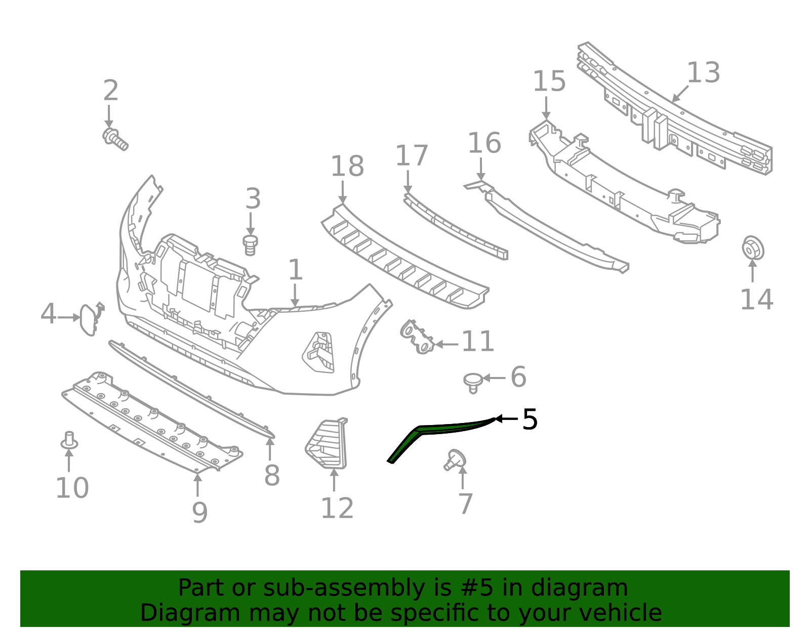62074-5R00A - Upper Molding Official Nissan Parts Store