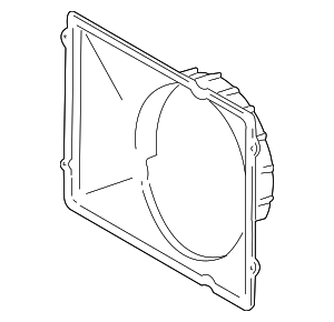 2000-2003 Toyota Tundra Fan Shroud 16711-0F020 | Toyota Parts Center