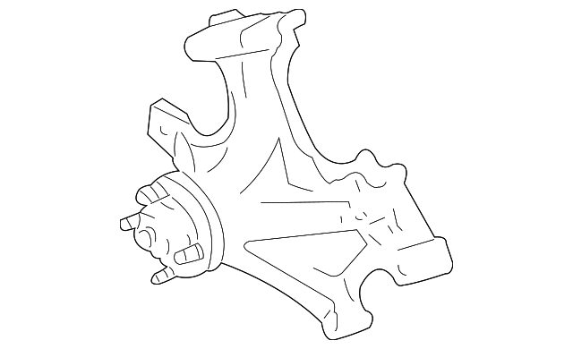 Toyota Parts Bracket Sub-Assembly, Fan 16307-0F010 | Toyota Parts ...