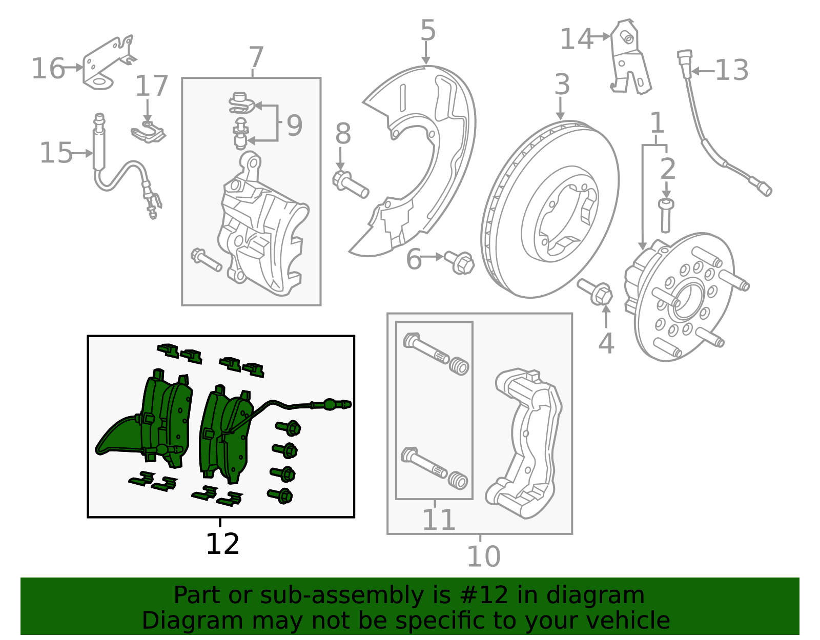 LK4Z-2001-F - Brake Pads Ford Parts Connect