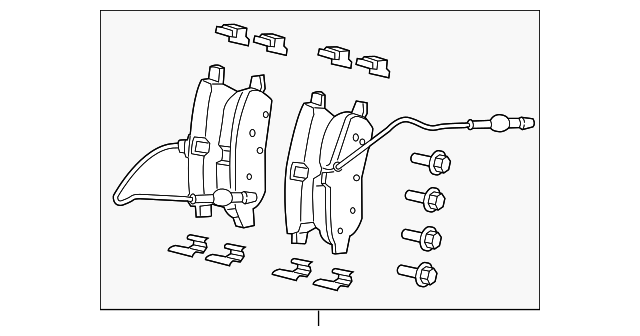 LK4Z-2001-F - Brake Pads Ford Parts Connect