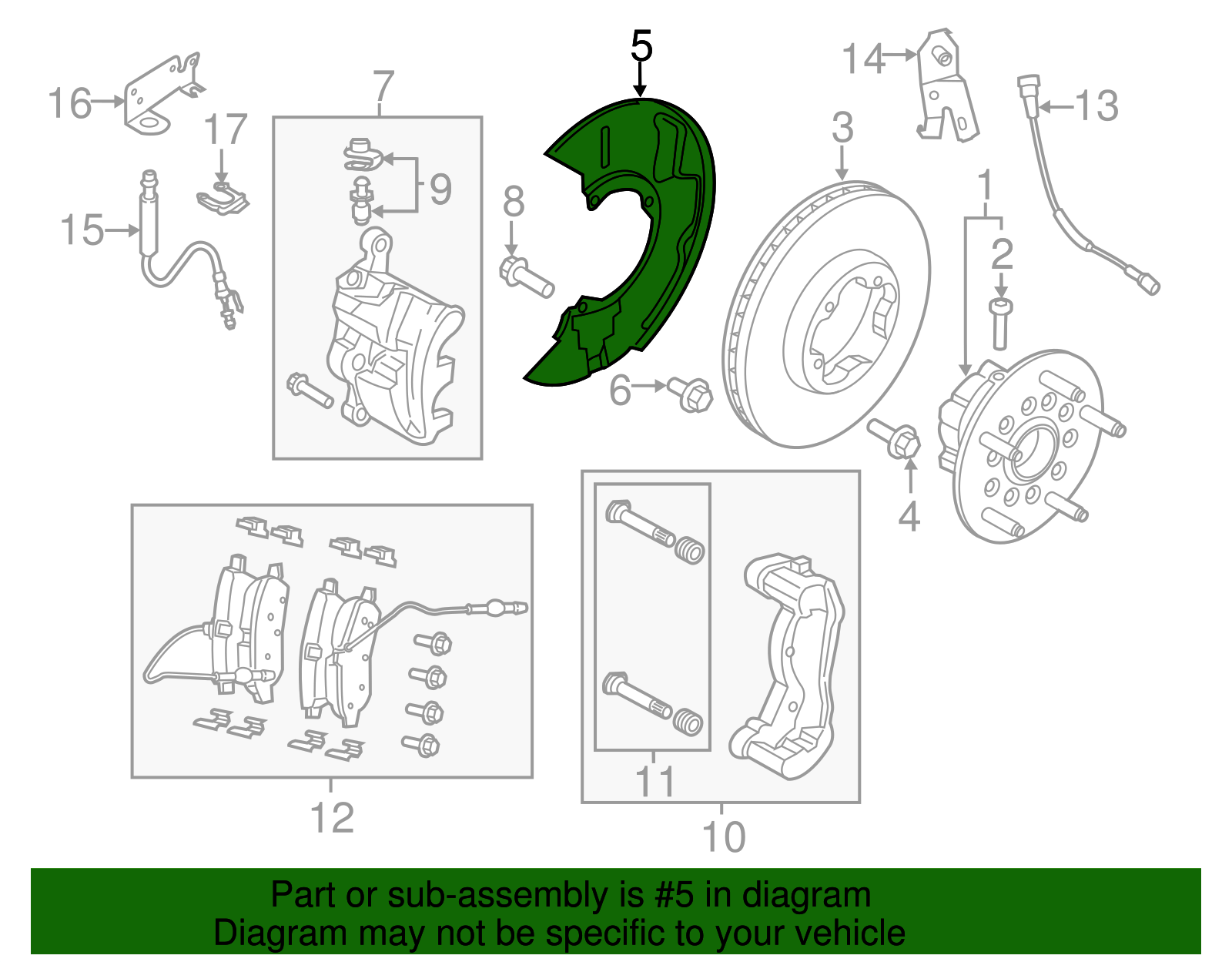 BK2Z-2K004-A - Splash Shield - 2015-2024 Ford | Lasco Auto Parts