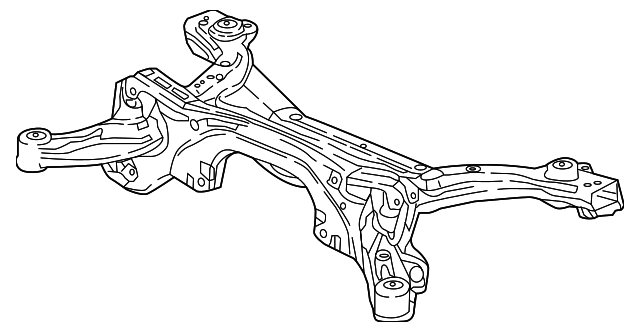 50300-TLB-A02 - Cross-Member 2017-2022 Honda CR-V | Honda Parts Online