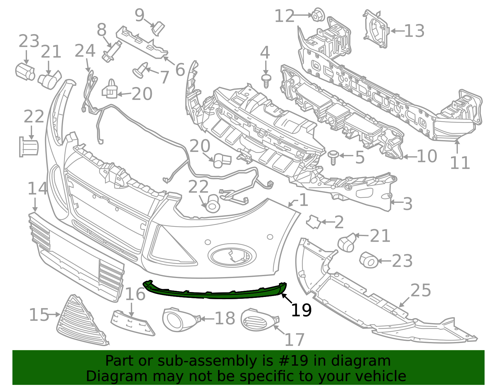 cp9z17626b - Ford Lower Molding 2012-2014 Ford Focus | Performance Auto ...