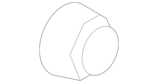 2011-2022 GM Axle Nut 13208672 GM | GMPartsDirect.com