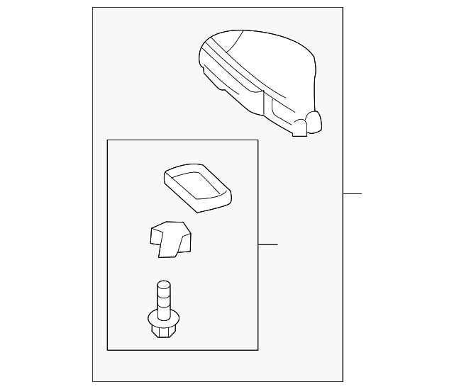 Genuine Toyota Radio Antenna Assembly part# 86760-06060 for 2017-2020 ...