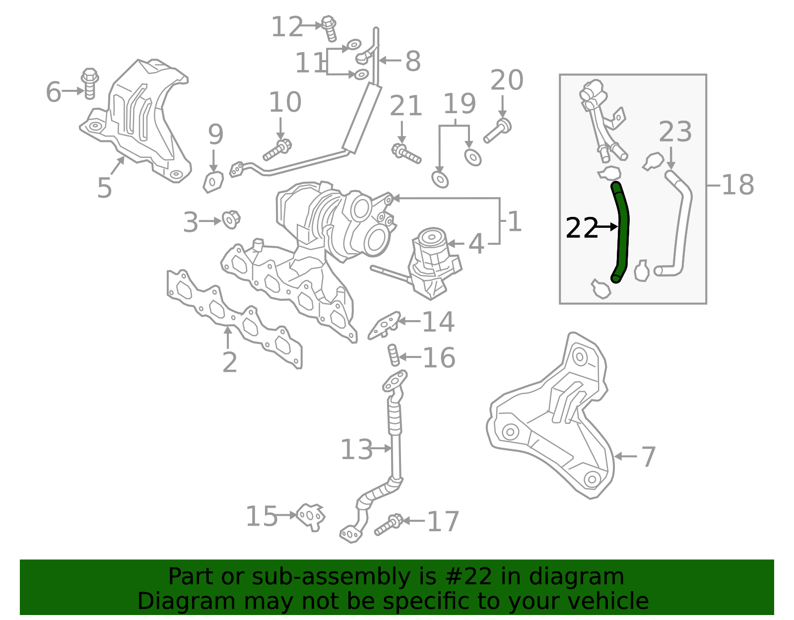2016-2021 Hyundai Inlet Hose 28237-2B720 | MotorMotor