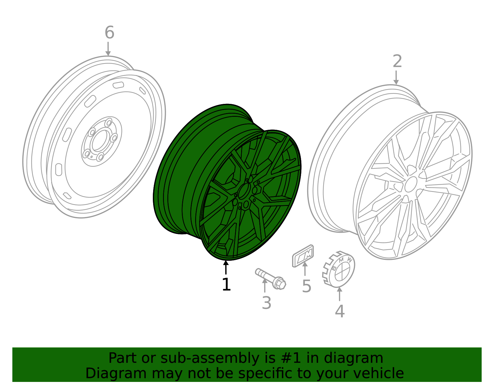 36-11-8-092-356 - Wheel, Alloy 2020-2024 BMW | Genuine BMW Parts