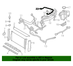 17-12-9-845-173 - 2017-2021 BMW - Coolant Hose | Buy BMW Parts Now