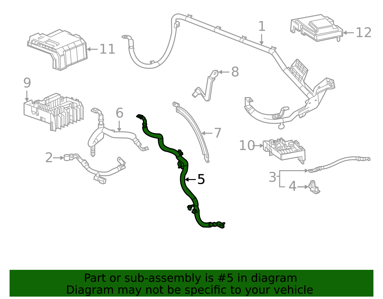 84890611 - 2024-2025 GM - Battery Cable | Partners Chevy