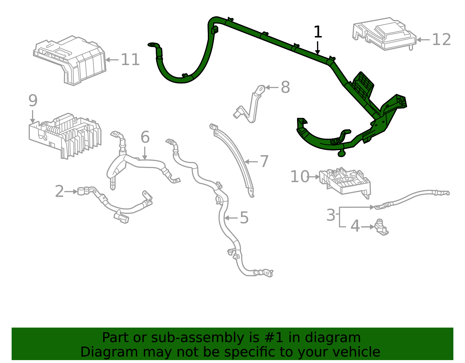 84890607 - 2024-2025 GM - Positive Cable | Partners Chevy