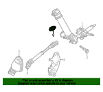 45254-28040 - Damper, Electric Power Steering Motor Shaft 2012-2025 ...