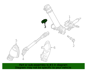 2012-2025 Toyota Damper, Electric Power Steering Motor Shaft 45254 ...